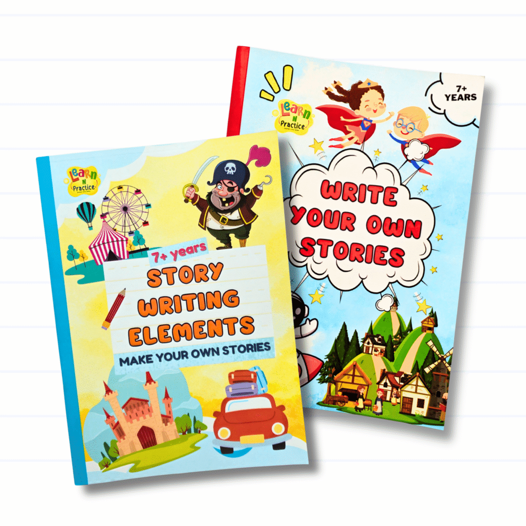 Story writing 2 elements - Learn N Practice
